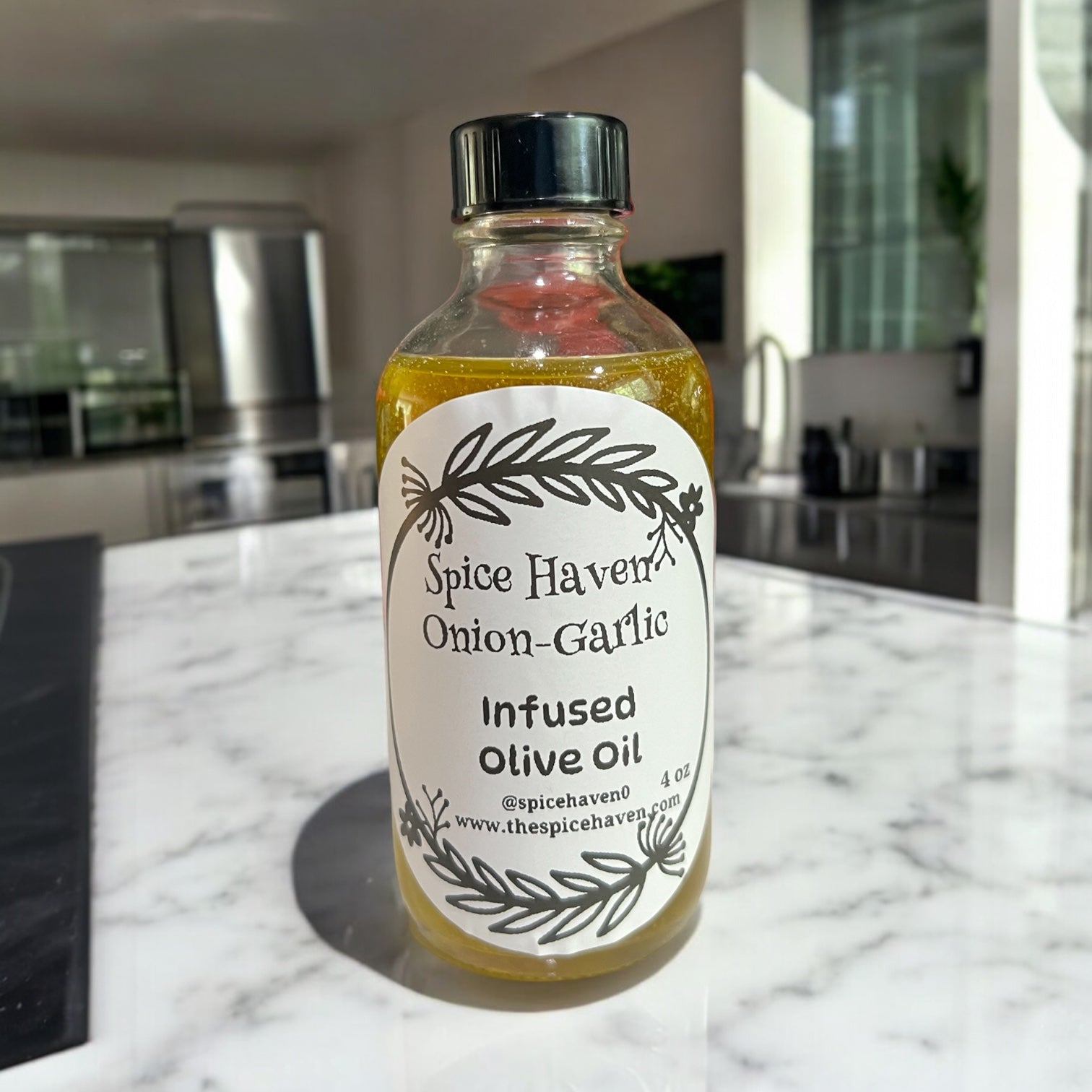 Onion-Garlic Infused Oilve Oil – Spice Haven